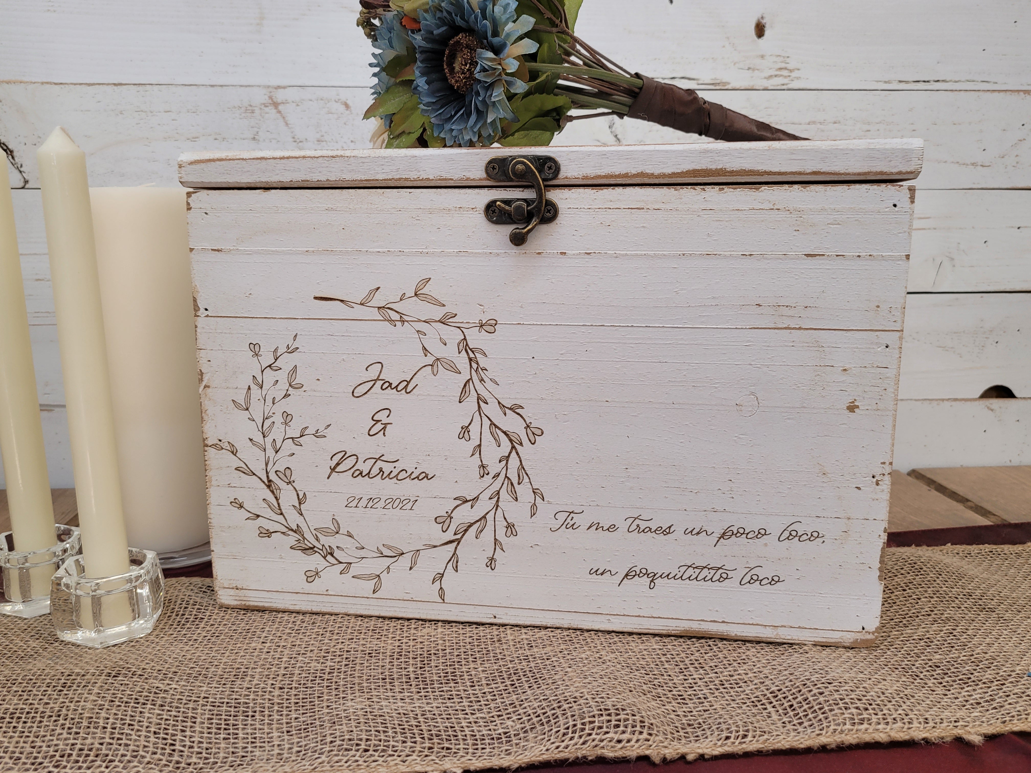 Card Box, Wedding Card box, Barn Wedding Decor – Primitive Weddings