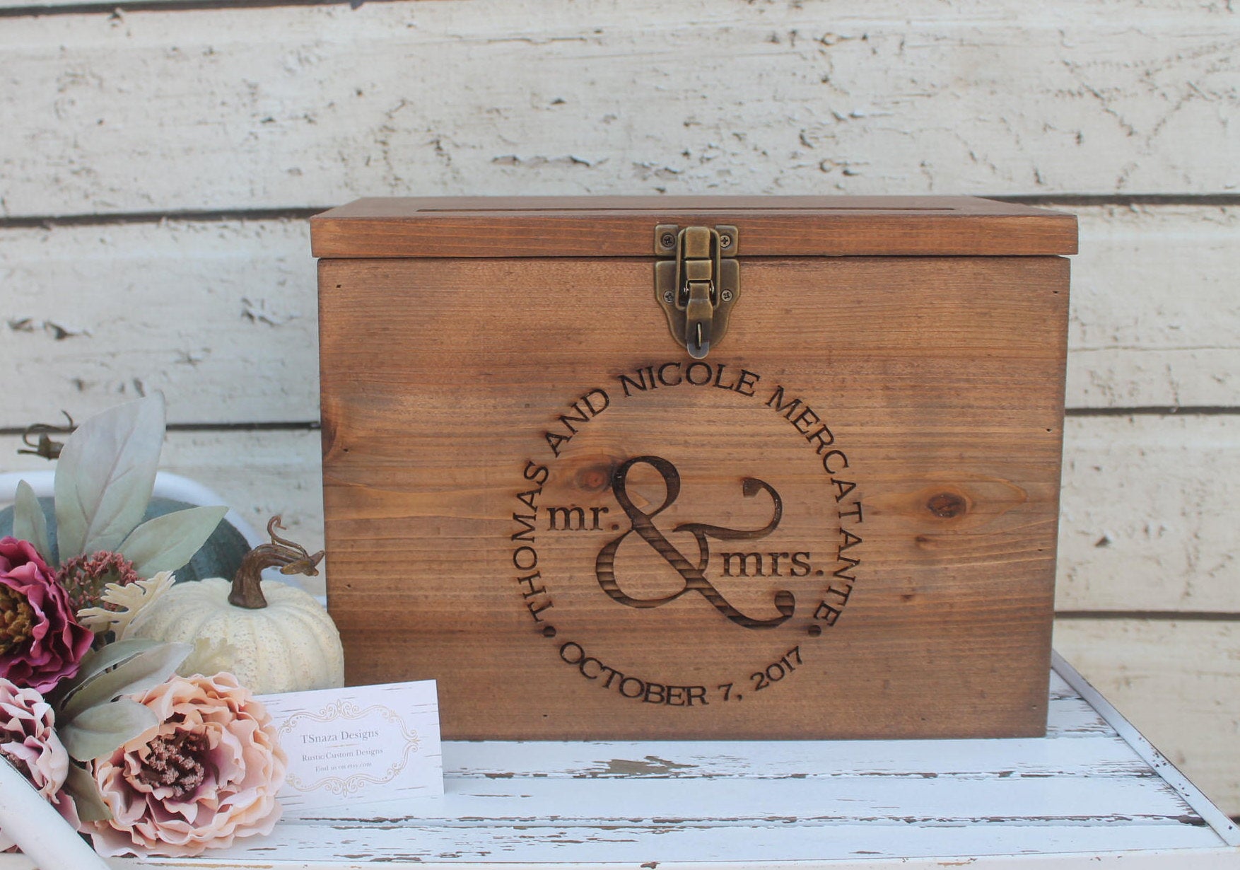 Card Box, Wedding Card box, Barn Wedding Decor – Primitive Weddings